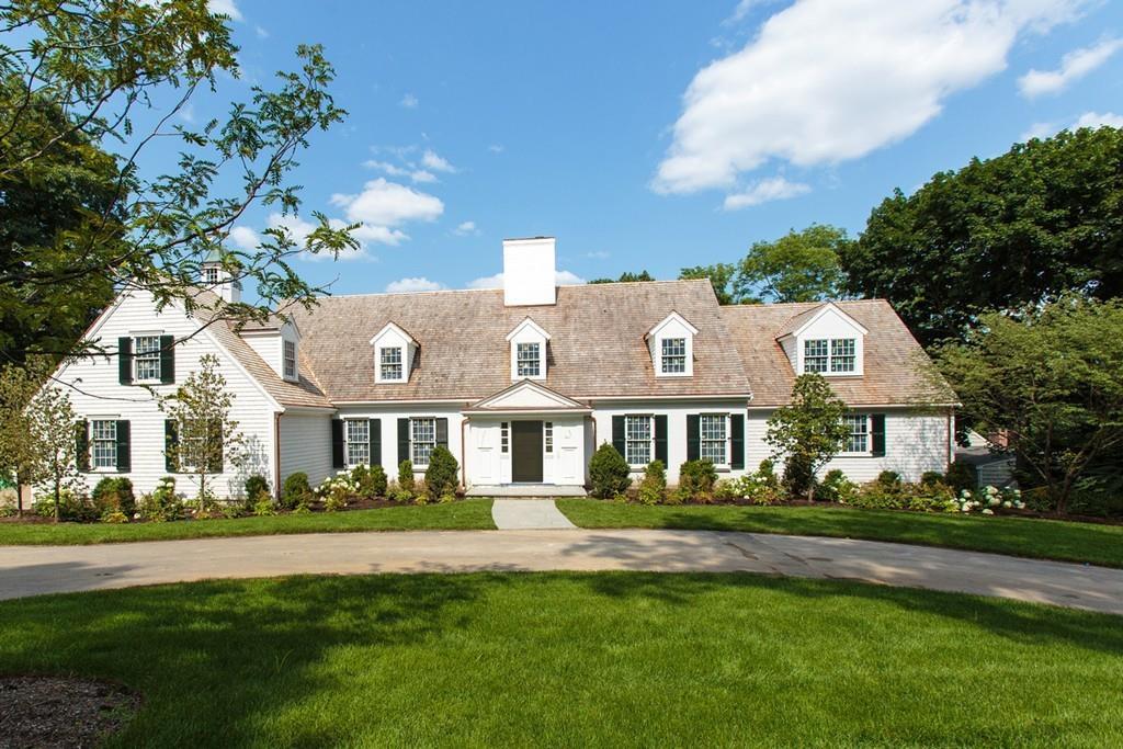 This 11,000-square-foot restored Georgian estate in Brookline sold for ...