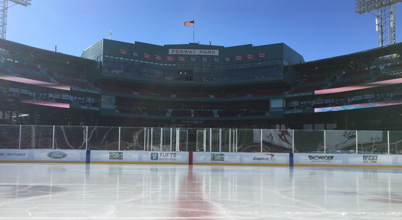 It was a perfect day for Frozen Fenway