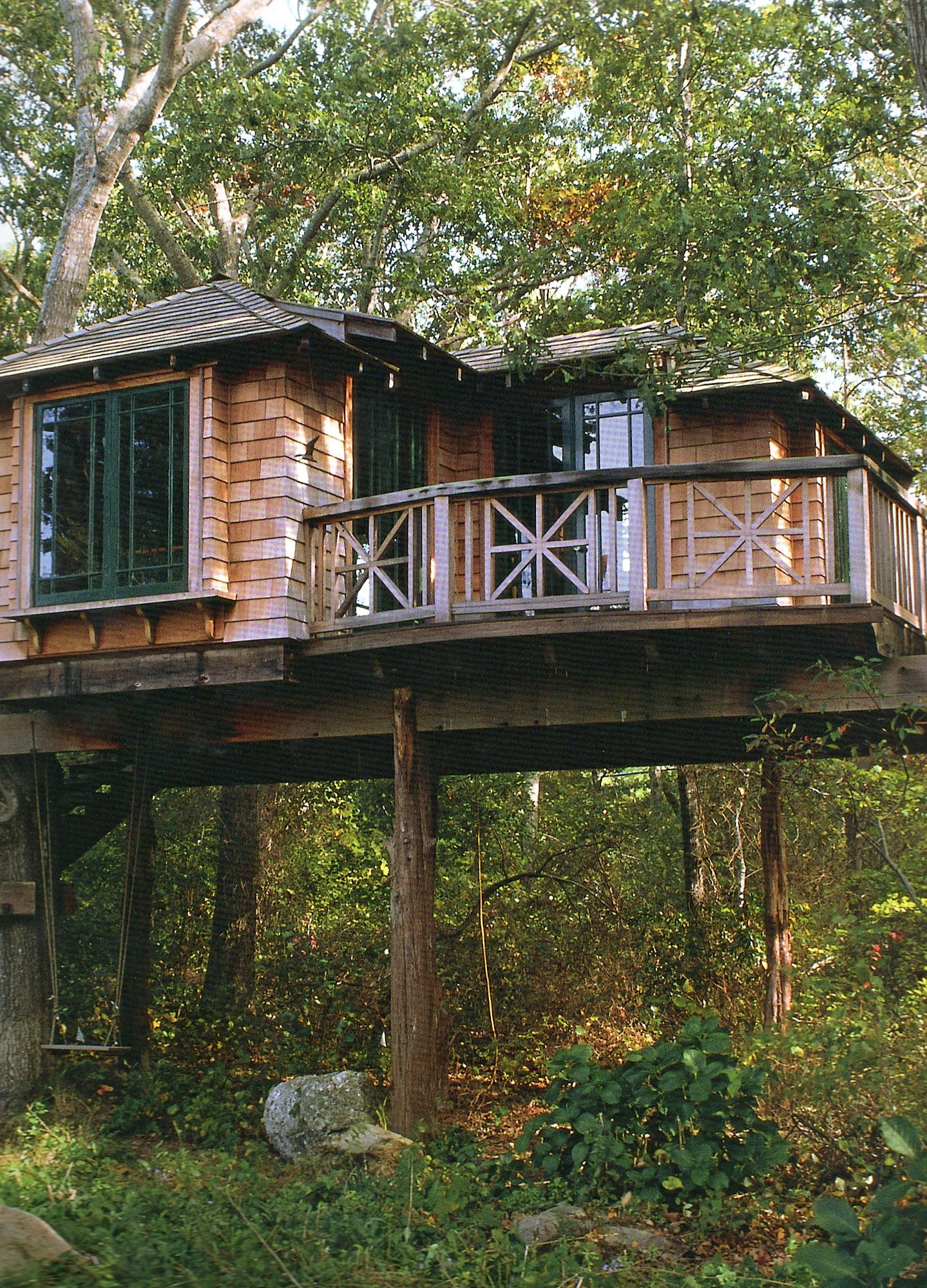 Treehouses: High-end style goes out on a limb - Home Improvement ...