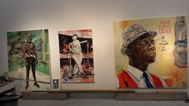 Quigley showcases his art for a good cause