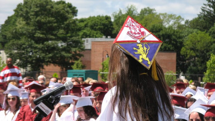 Dedham High School graduates the Class of 2013
