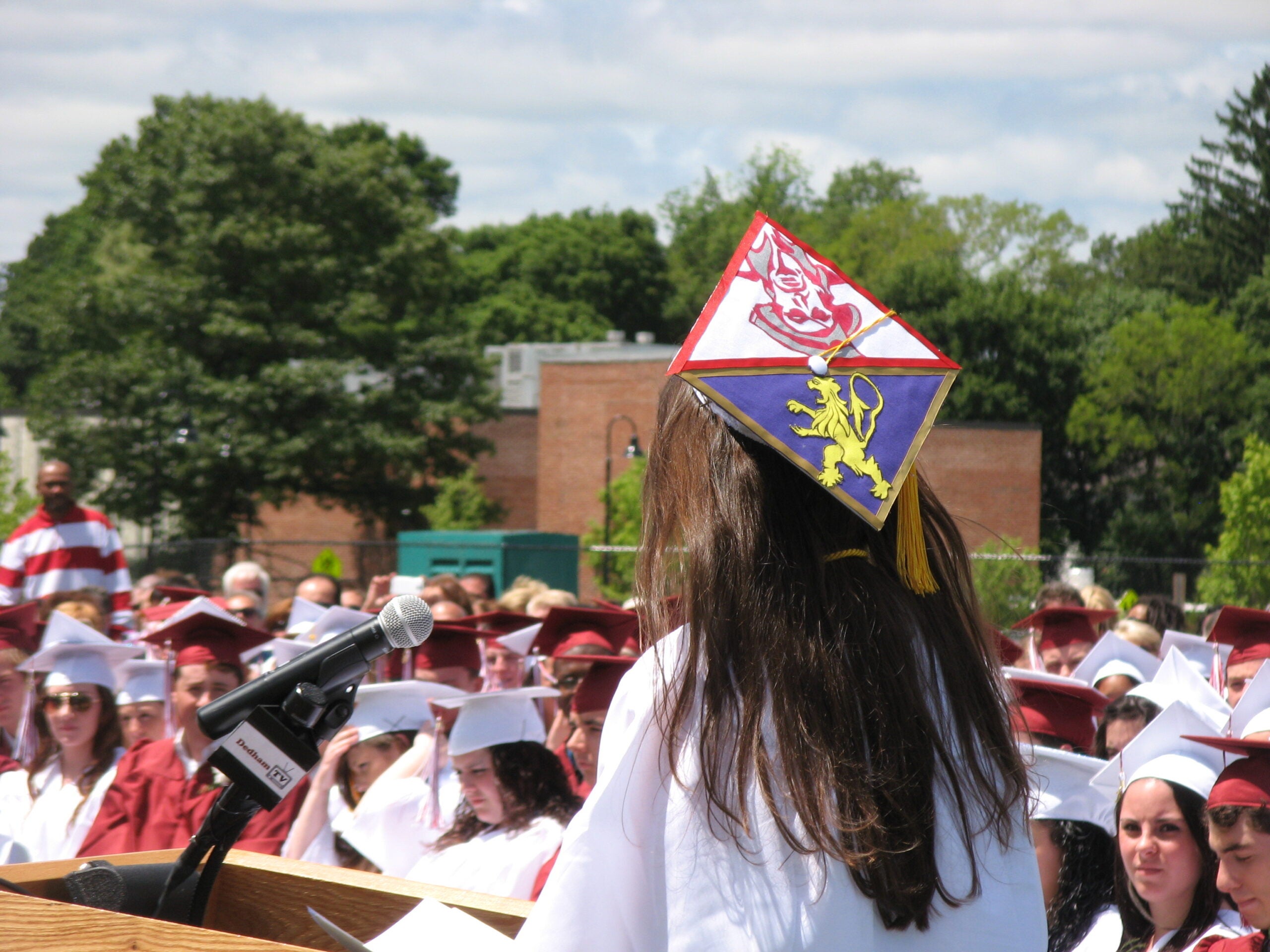 Dedham High School graduates the Class of 2013