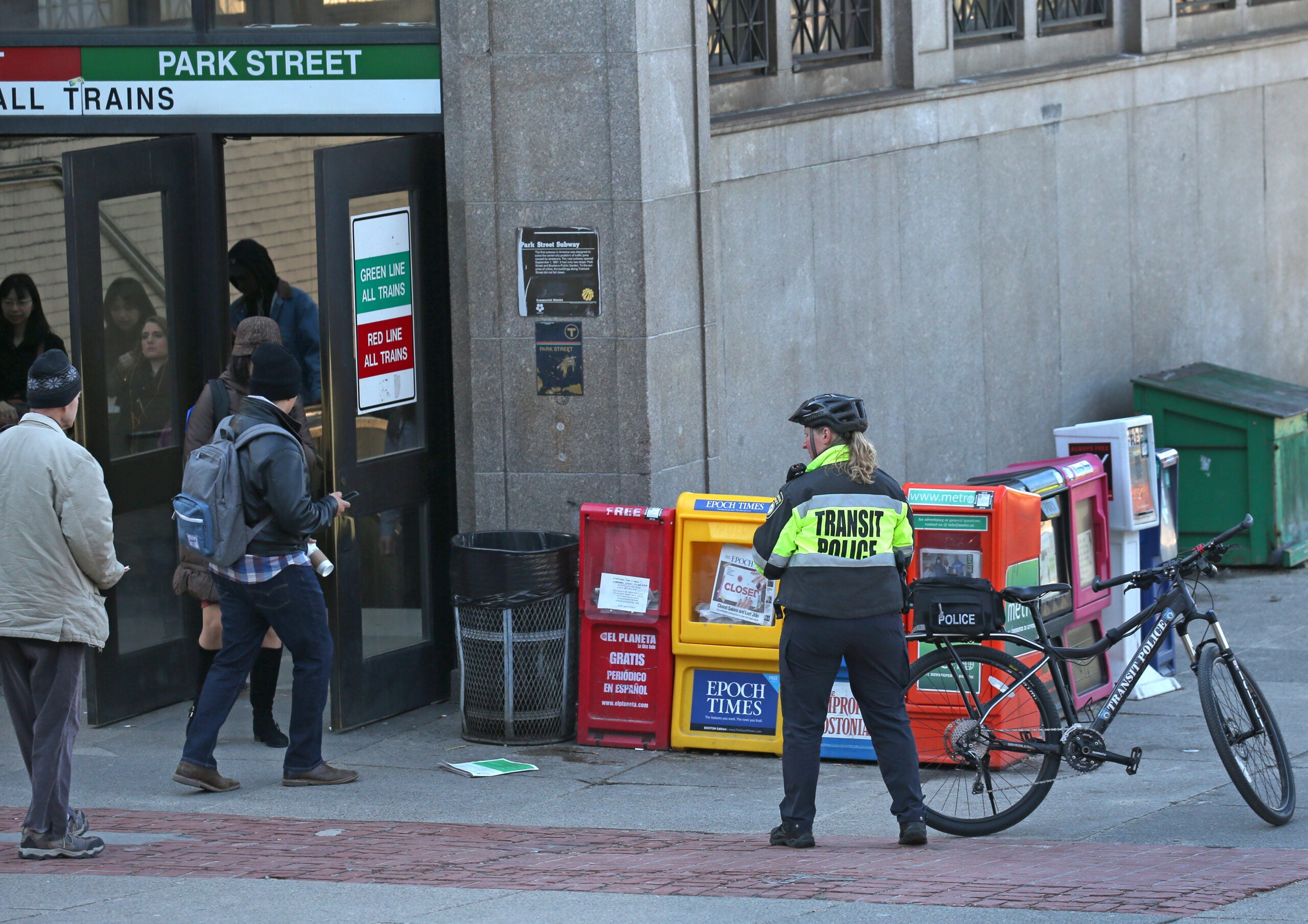 Crime last year on MBTA dropped to lowest level since 1997