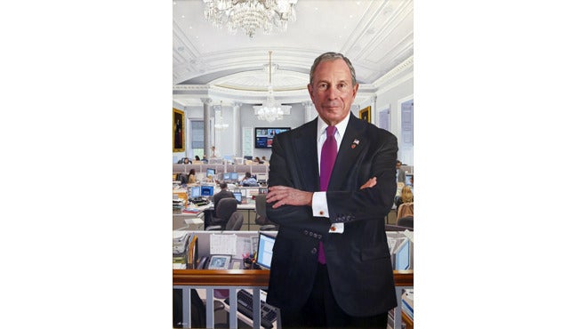 Cape Cod artist Jon Friedman paints official portrait of New York City ...