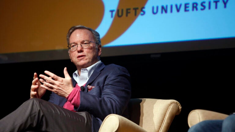 Google’s Eric Schmidt on surveillance fears: “The protection for you is ...