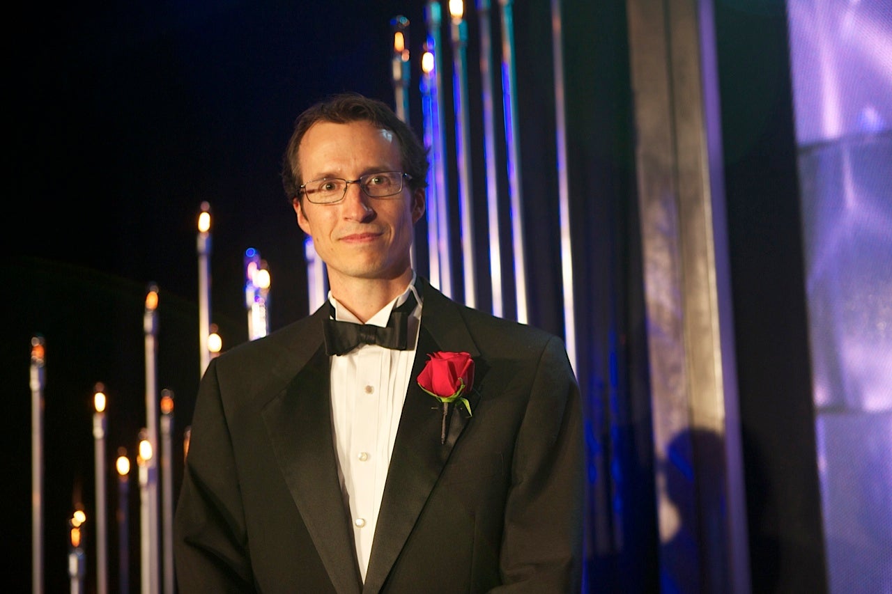 Hampshire’s Chris Perry is honored by the Academy