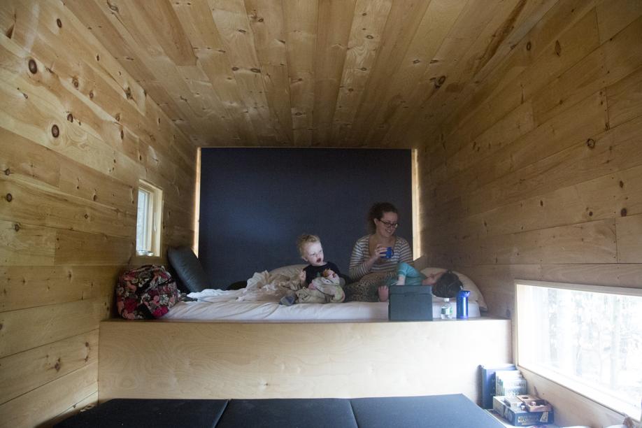 Taking tiny-house living for a test drive with kids