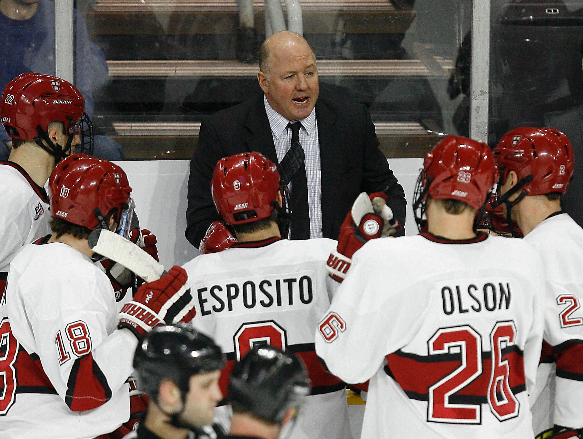 Harvard coach Ted Donato living a deja vu moment