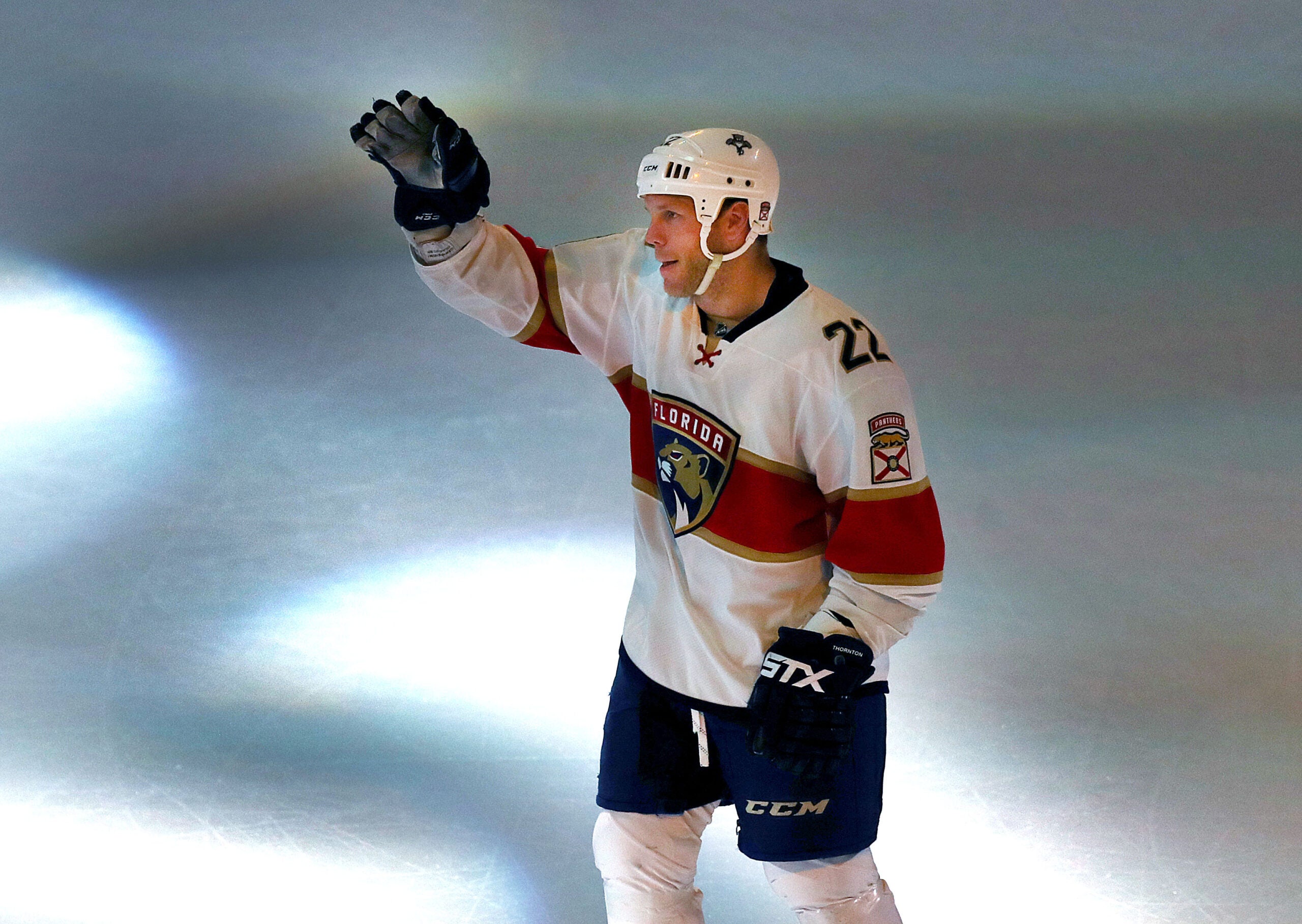 Watch Shawn Thornton take the ice at TD Garden for possibly the last time