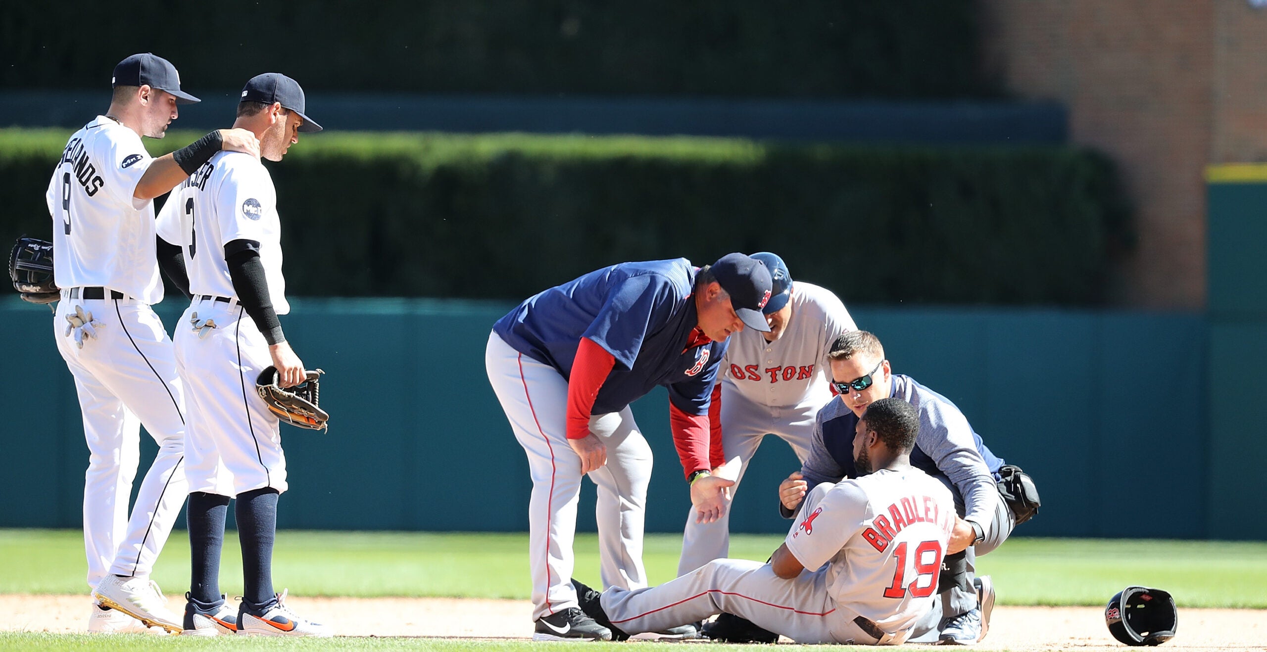 Jackie Bradley Jr. after injury scare: 'I'm built like Secretariat'