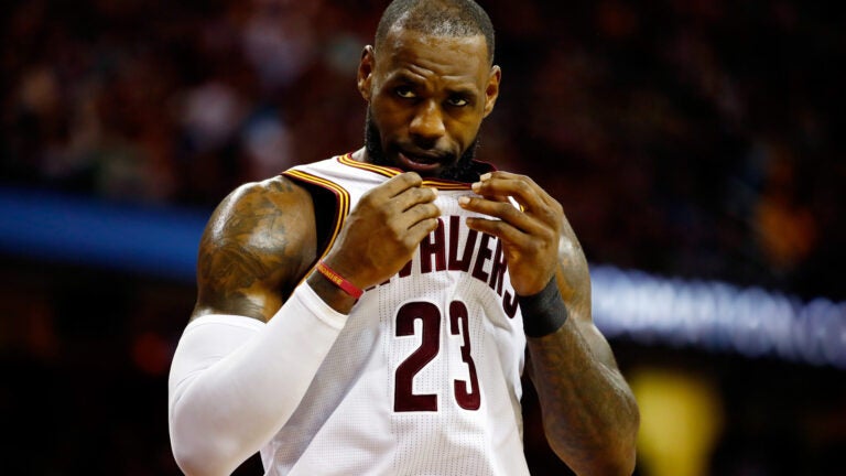 Enjoy watching LeBron James miss a wide-open dunk