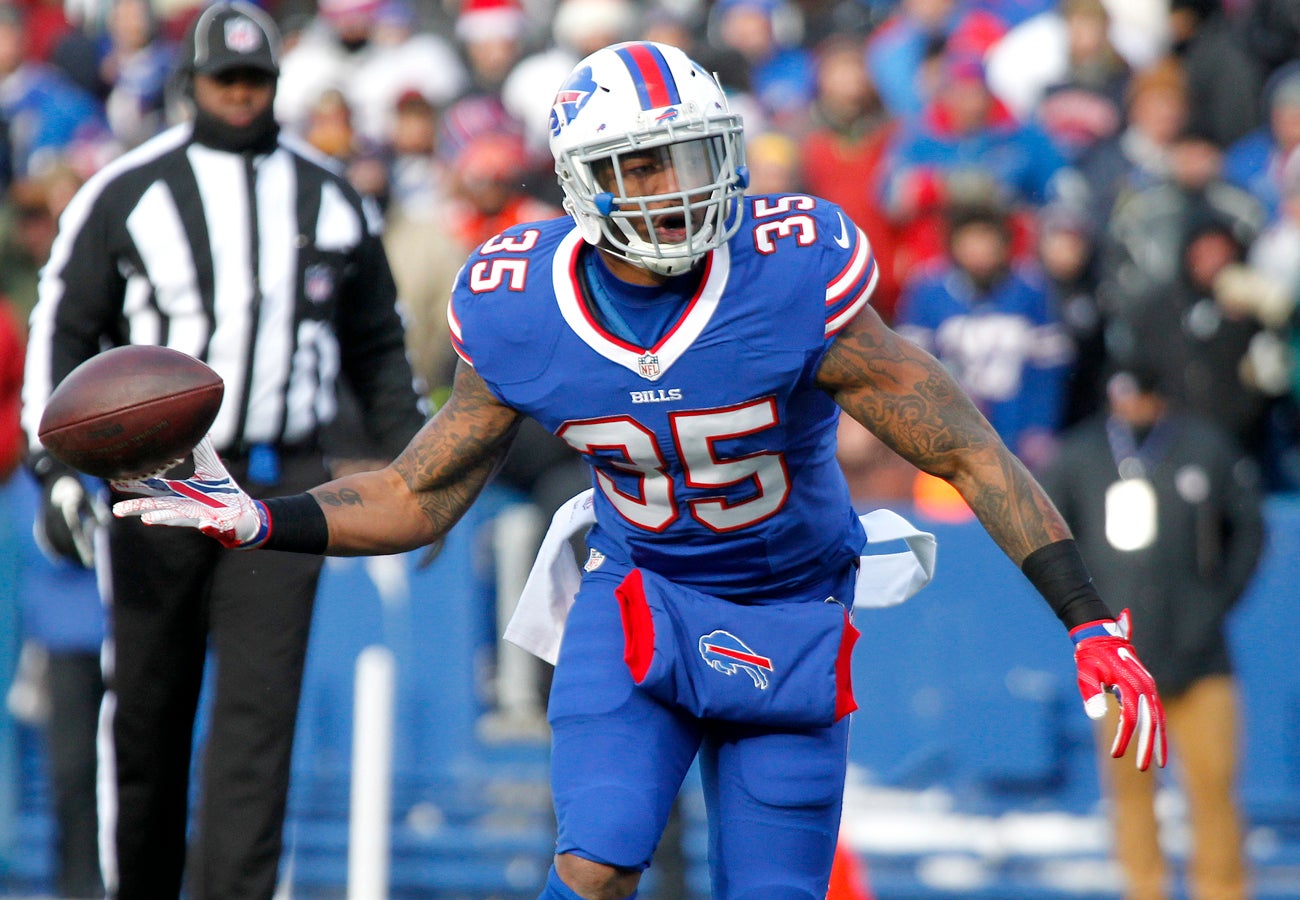 New Patriot Mike Gillislee is looking forward to competition here