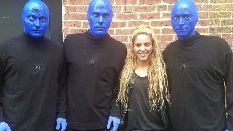 Shakira and Harrison Ford spotted (separately) around Boston