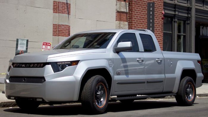 The Workhorse W-15 is an electric alternative for contractors and ...