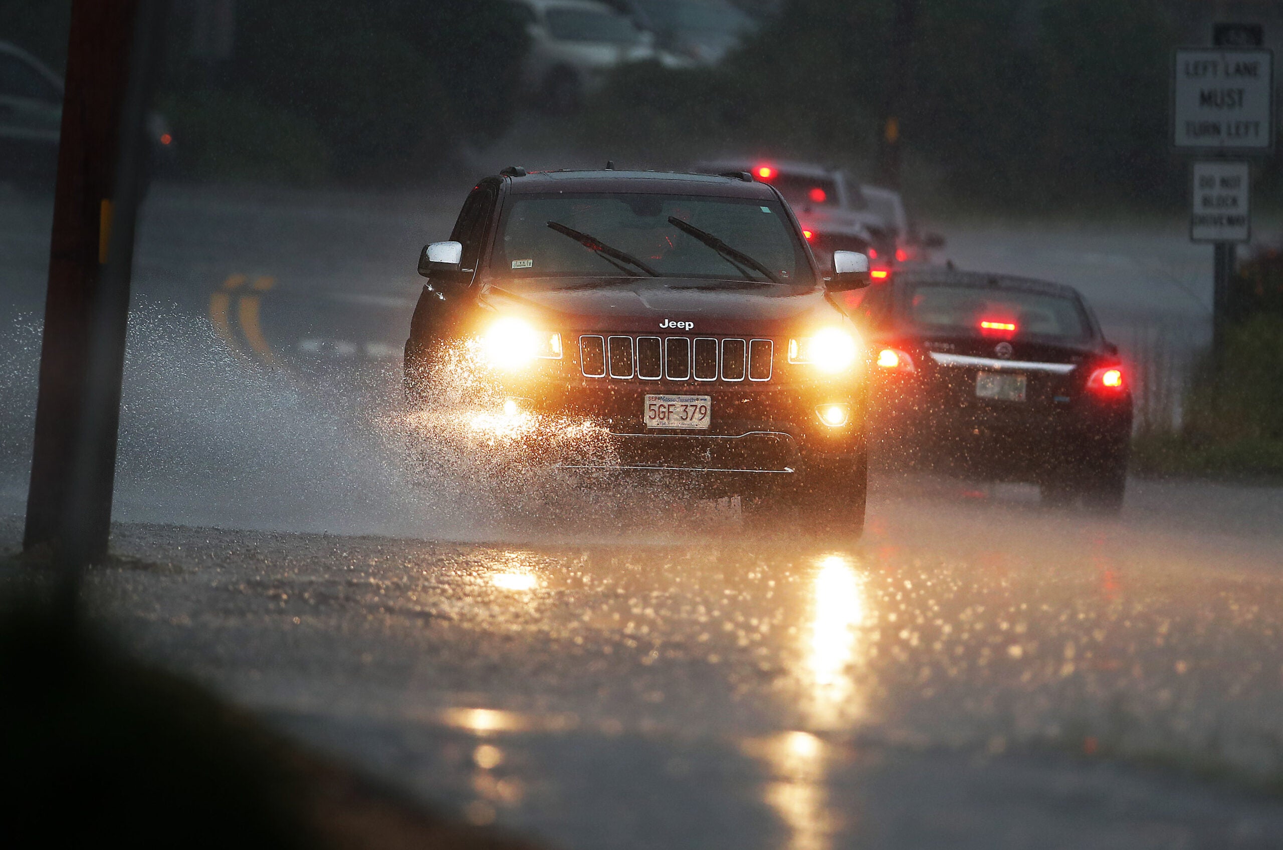 Flooding strikes parts of Mass., including Boston