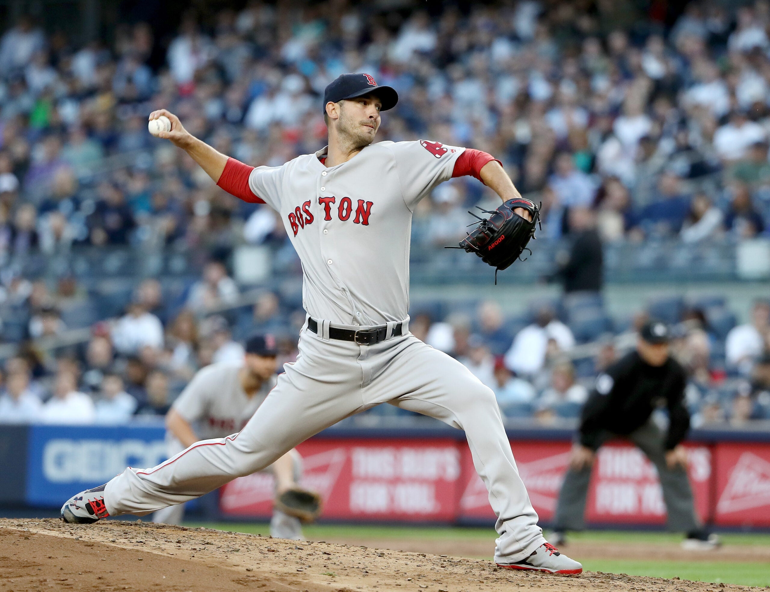 Here are the pitching matchups for the Red Sox-Rays series
