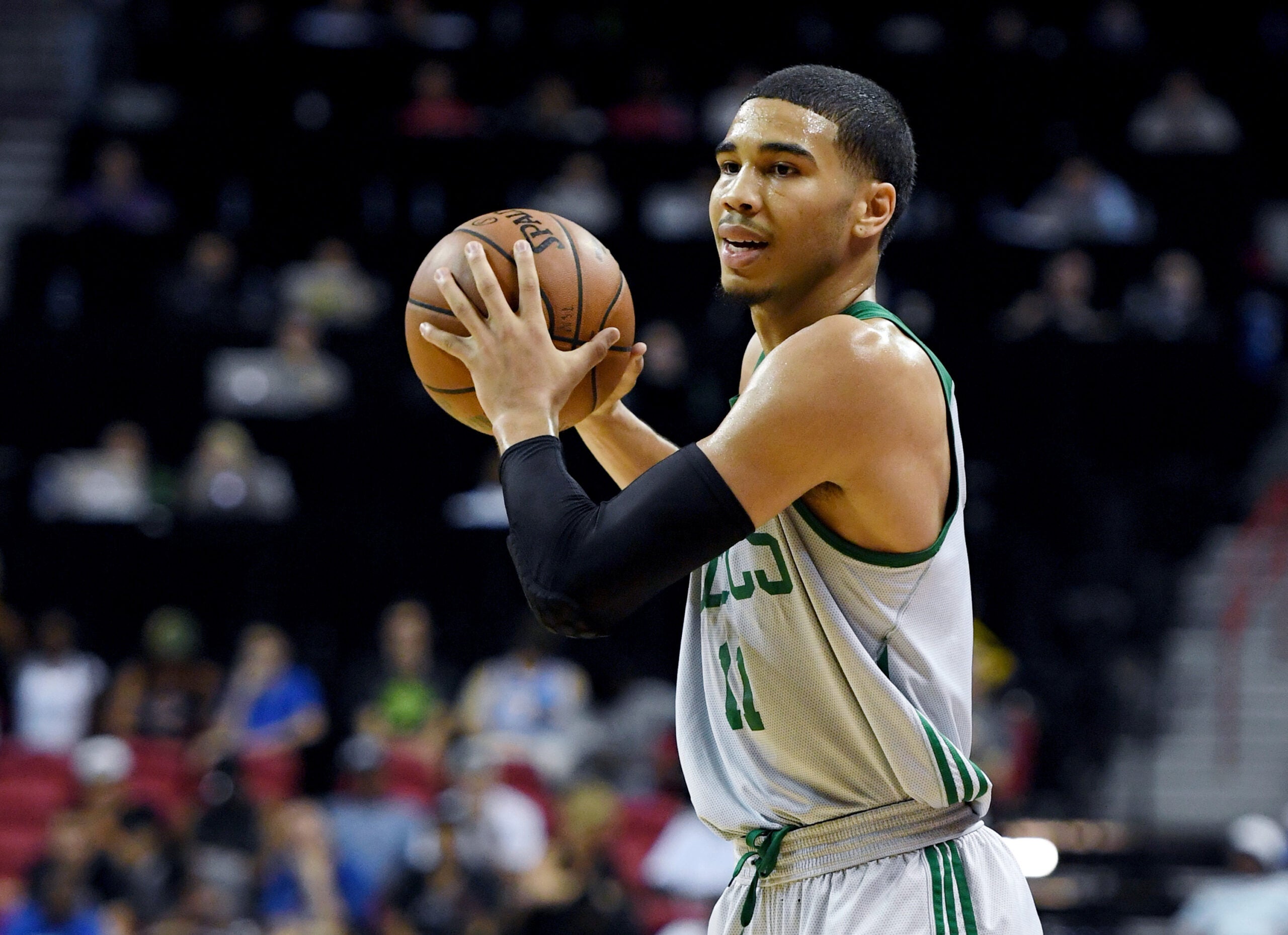 Busy NBA schedule not totally foreign to Celtics' Tatum