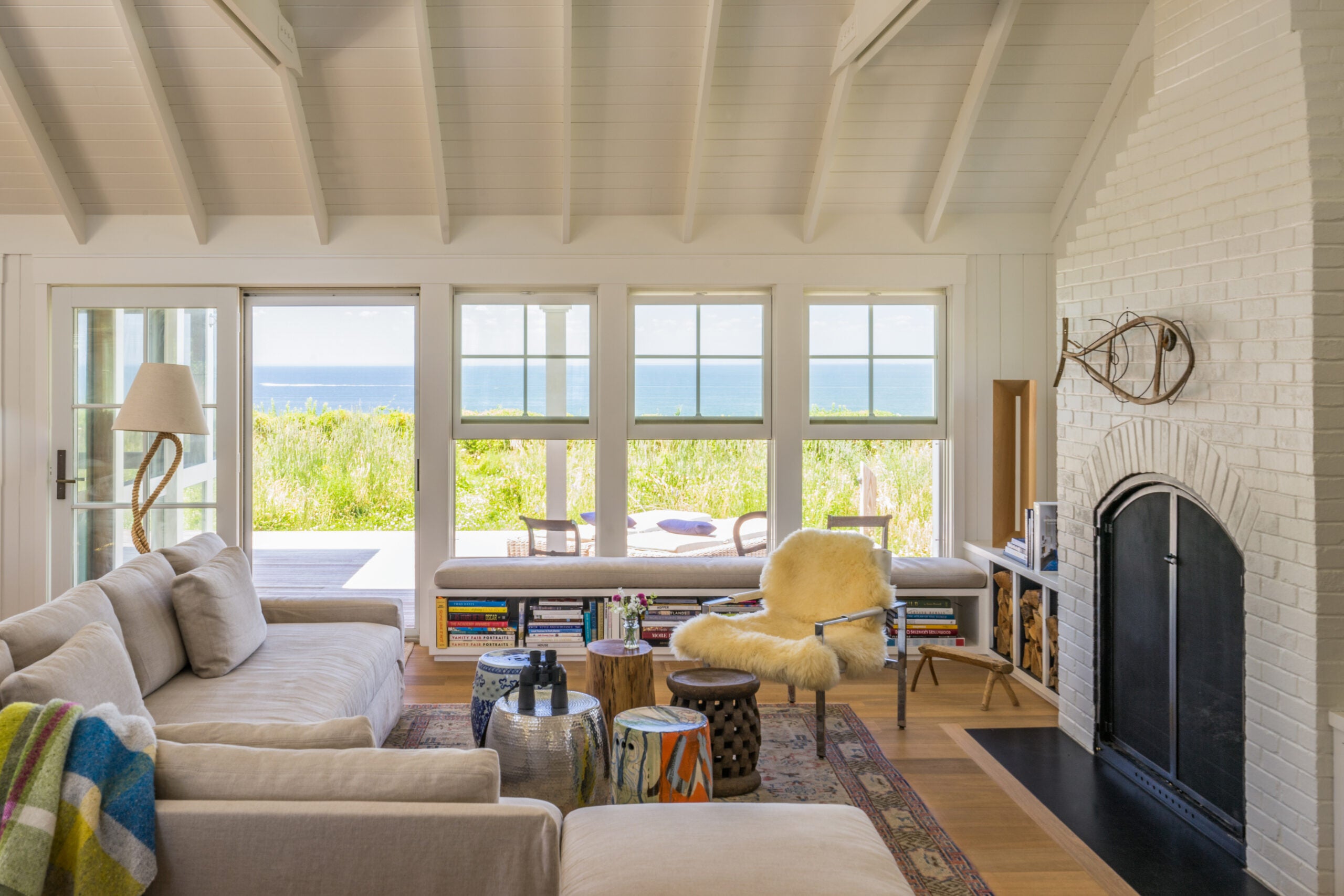 Cluster of cottages proves just right for couple’s vacation home