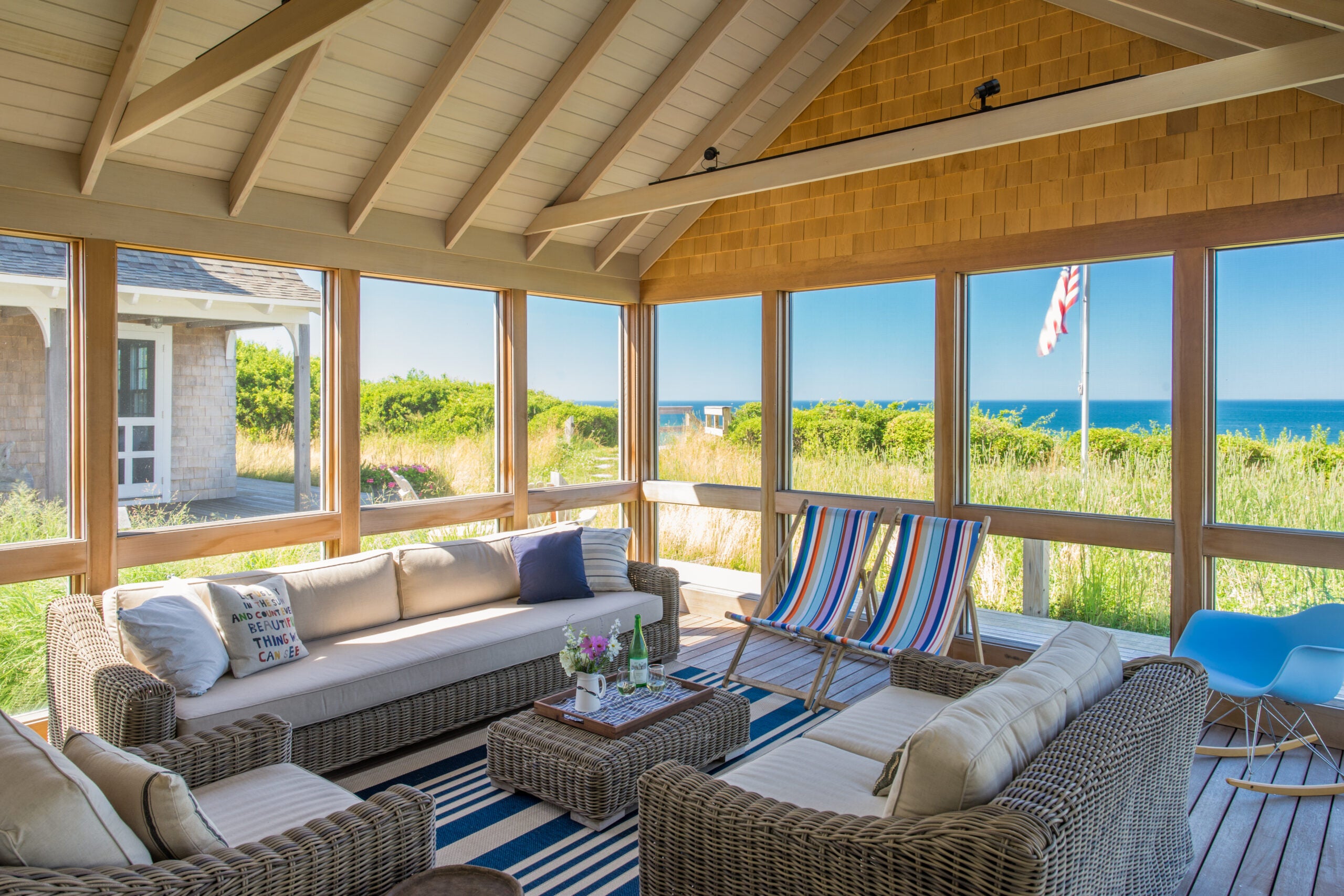 Cluster of cottages proves just right for couple’s vacation home