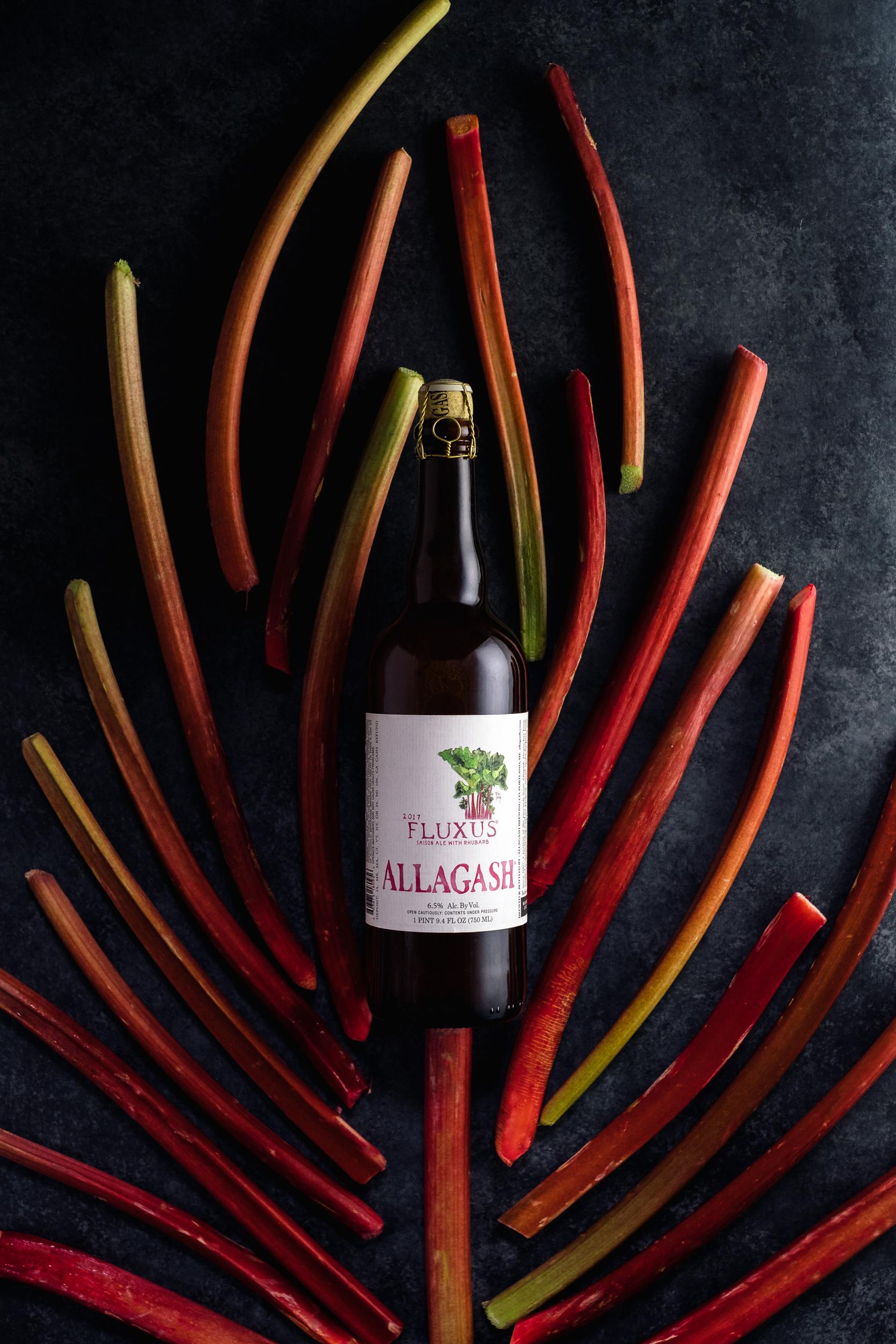 The Allagash Brewing staff couldn't get enough of this rhubarb beer, so ...
