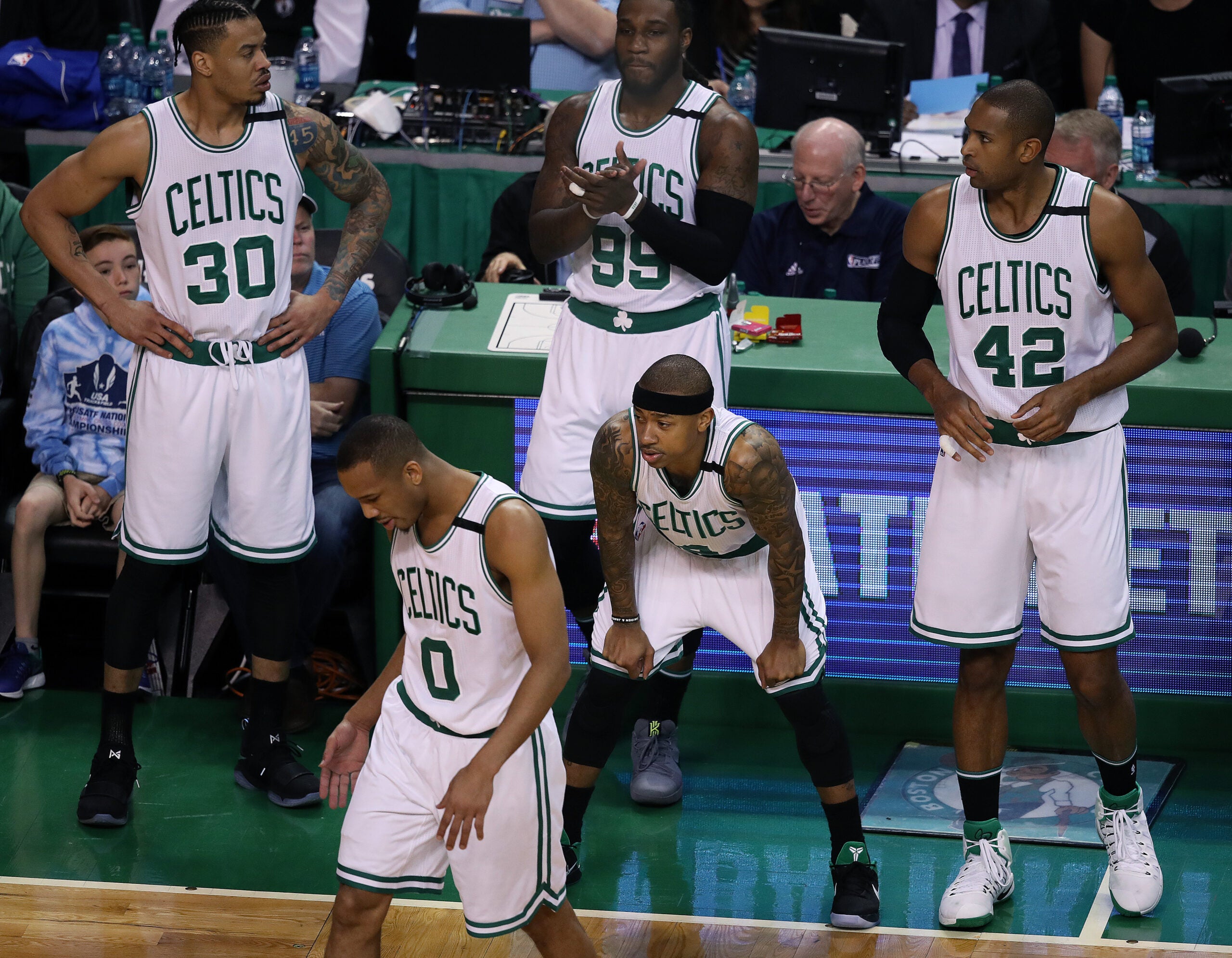 Morning sports update: Here's a look at the Celtics' current depth chart