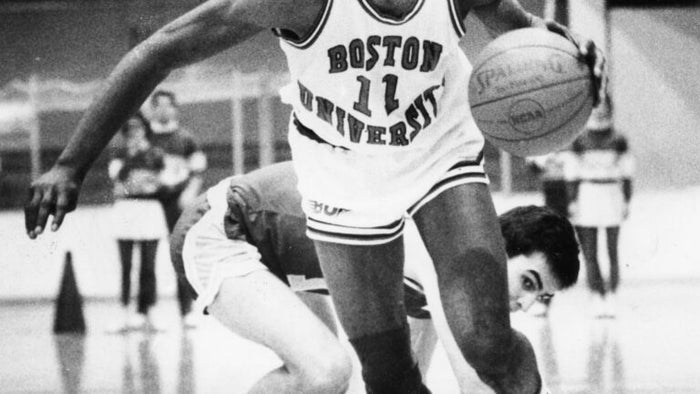 Meet Kyrie Irving’s dad, Drederick — a former BU basketball star