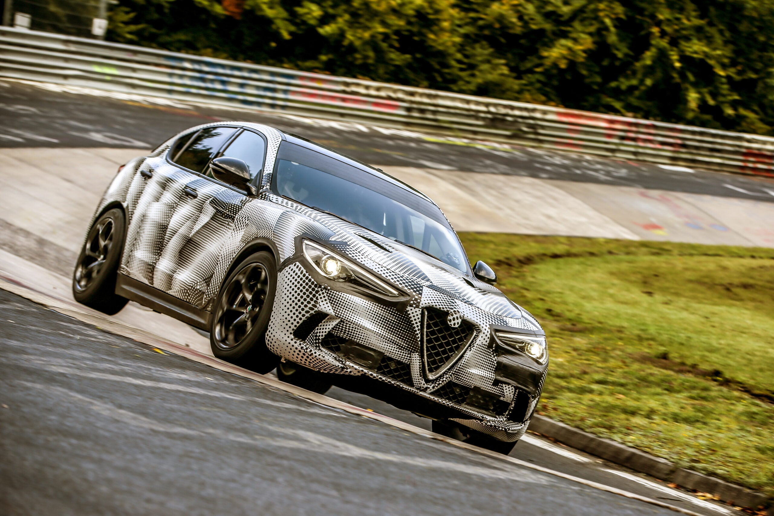Alfa Romeo now holds four-door sedan, and SUV lap records at Nurburgring