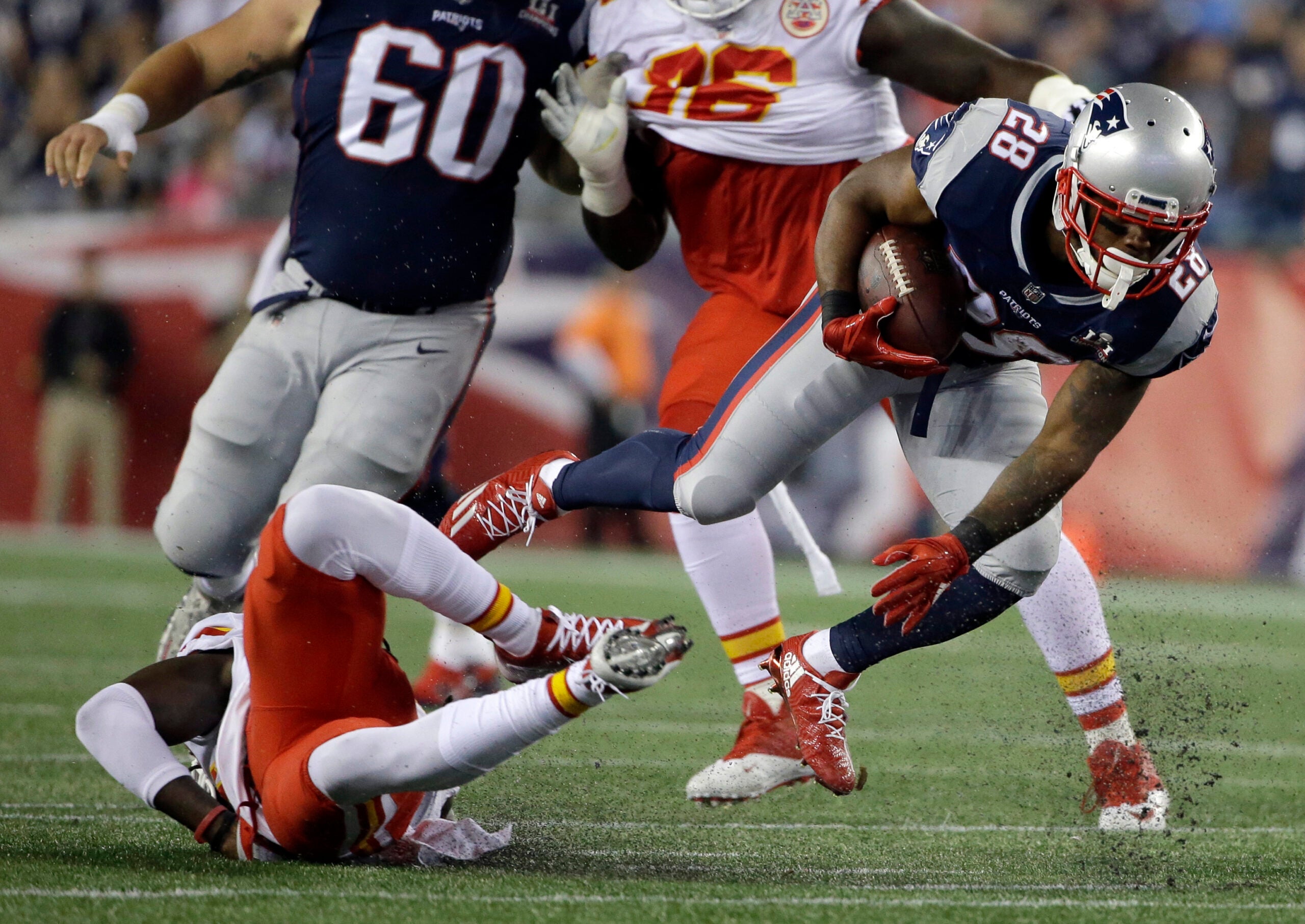 LeGarrette Blount summed up the internet's reaction to James White's ...