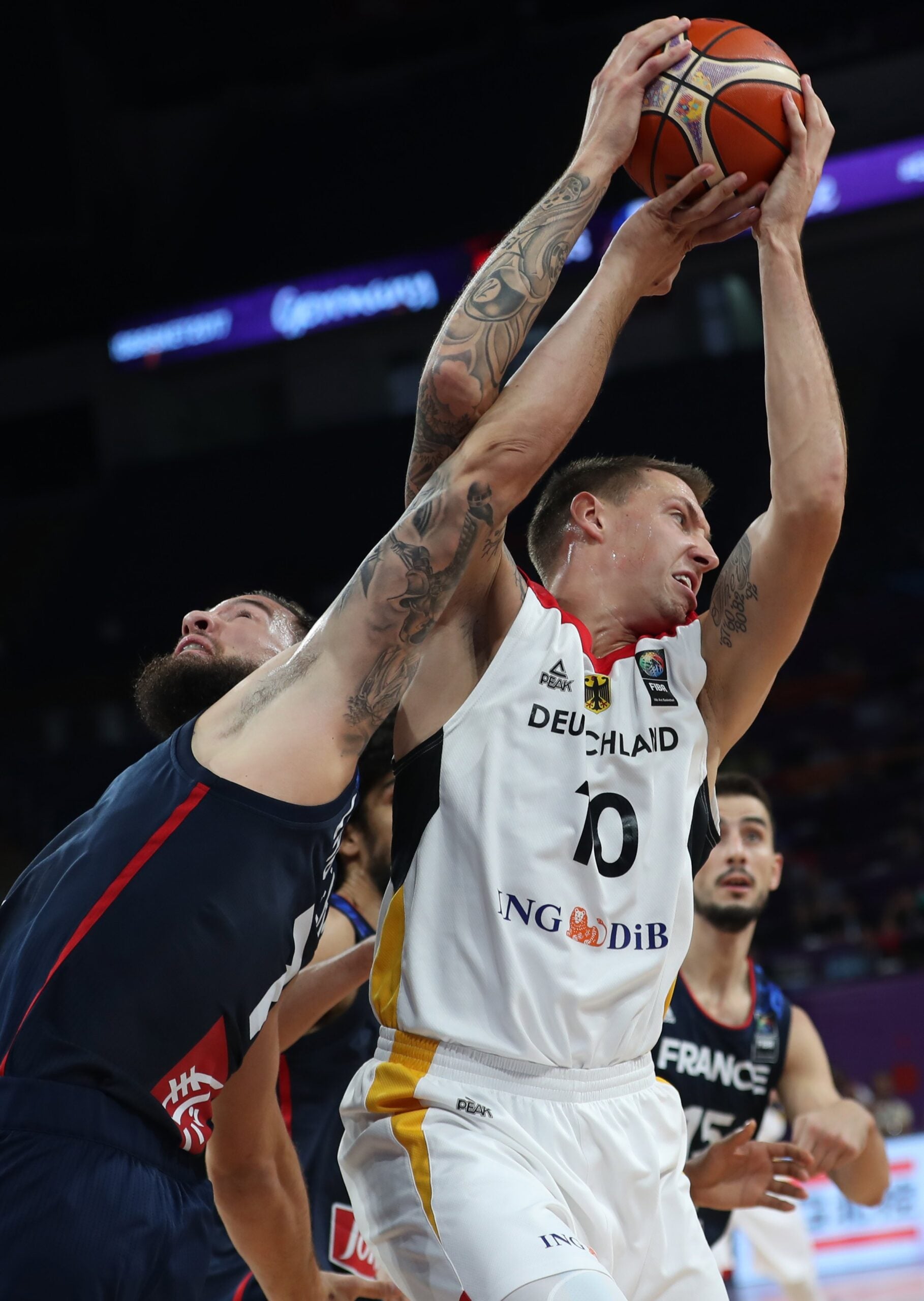 Watch Celtics rookie Daniel Theis posterize Boris Diaw in FIBA ...