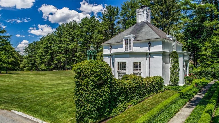 Luxury: Concord estate set on 14 acres with gardens and ponds listed ...