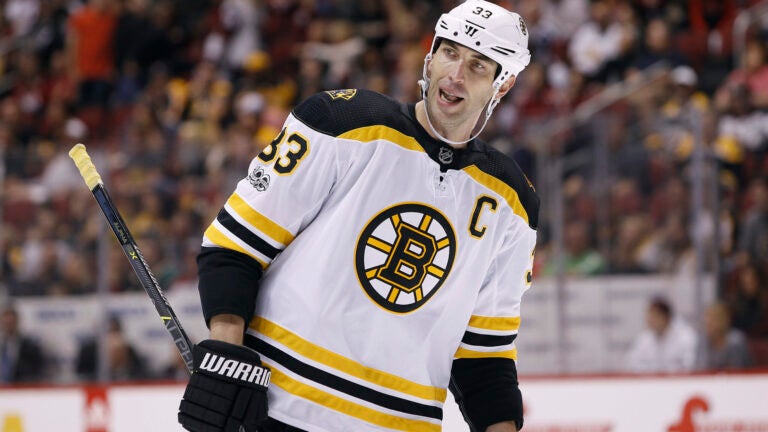 NHL's tallest player (Zdeno Chara) meets the NHL's shortest player ...