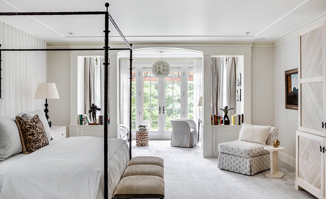 Neutral backdrop in Weston home puts art collection at center stage