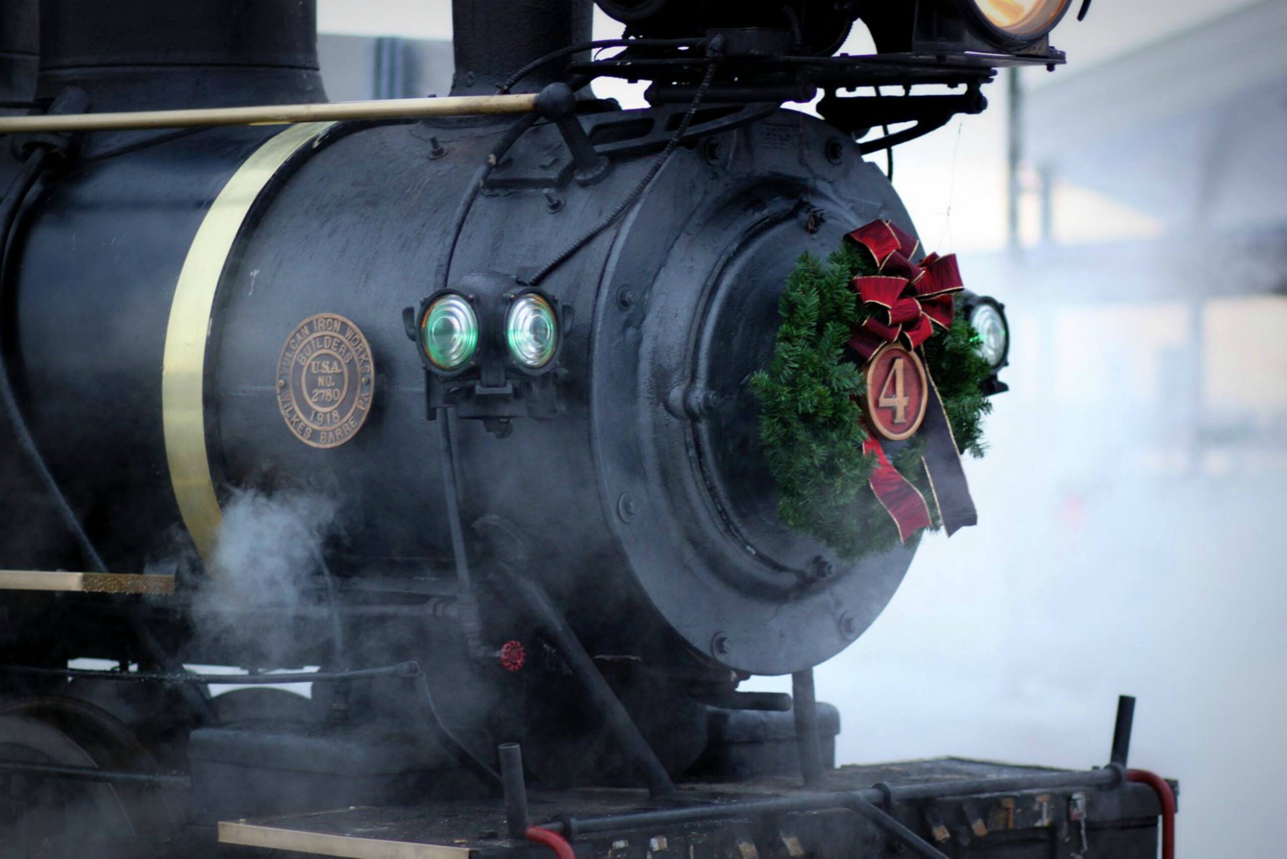 Take a magical train ride aboard the Polar Express in Maine