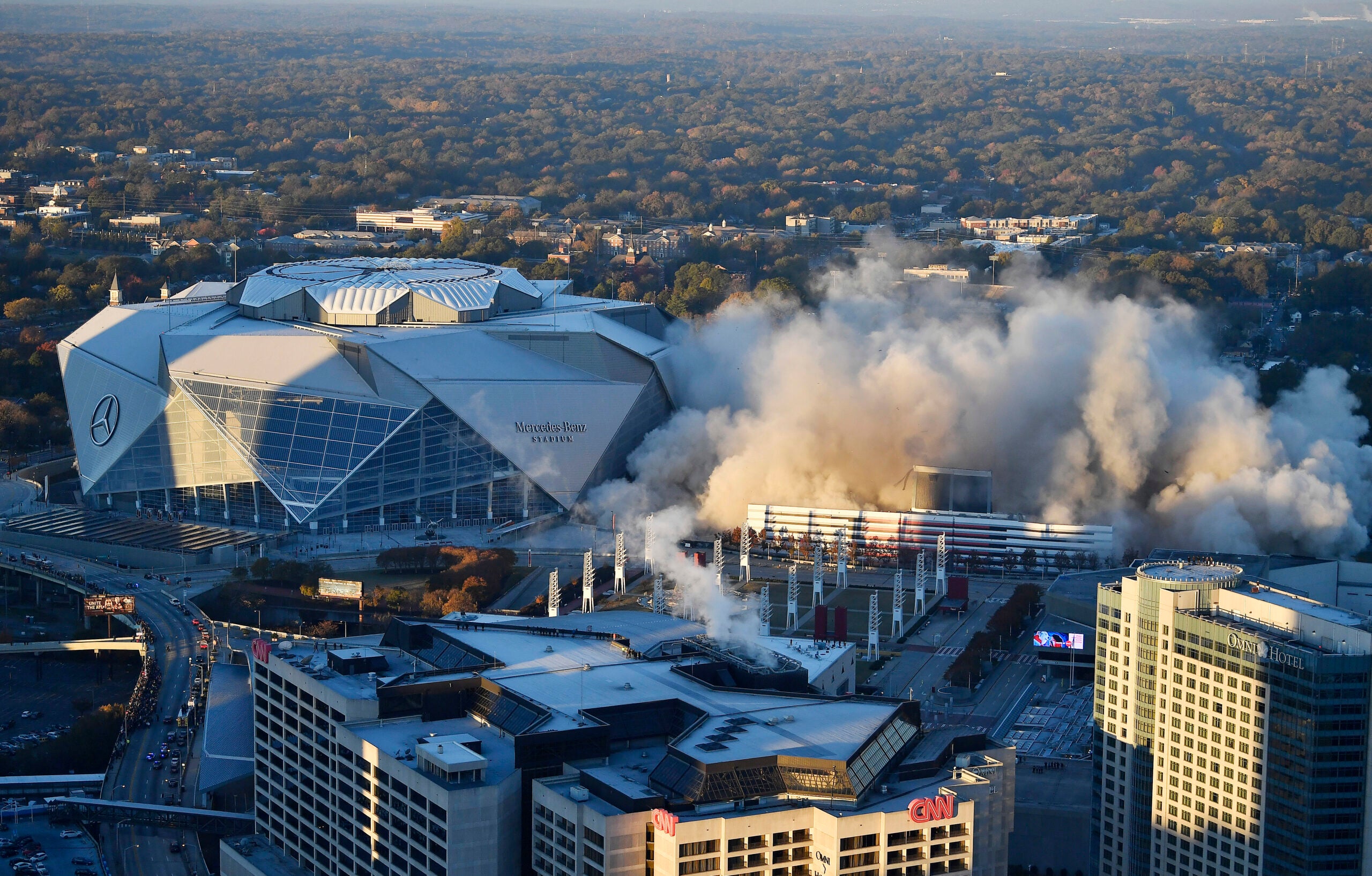 Georgia Dome Ach Du Lieber! The Atlanta Falcons' Mercedes Benz Dome?