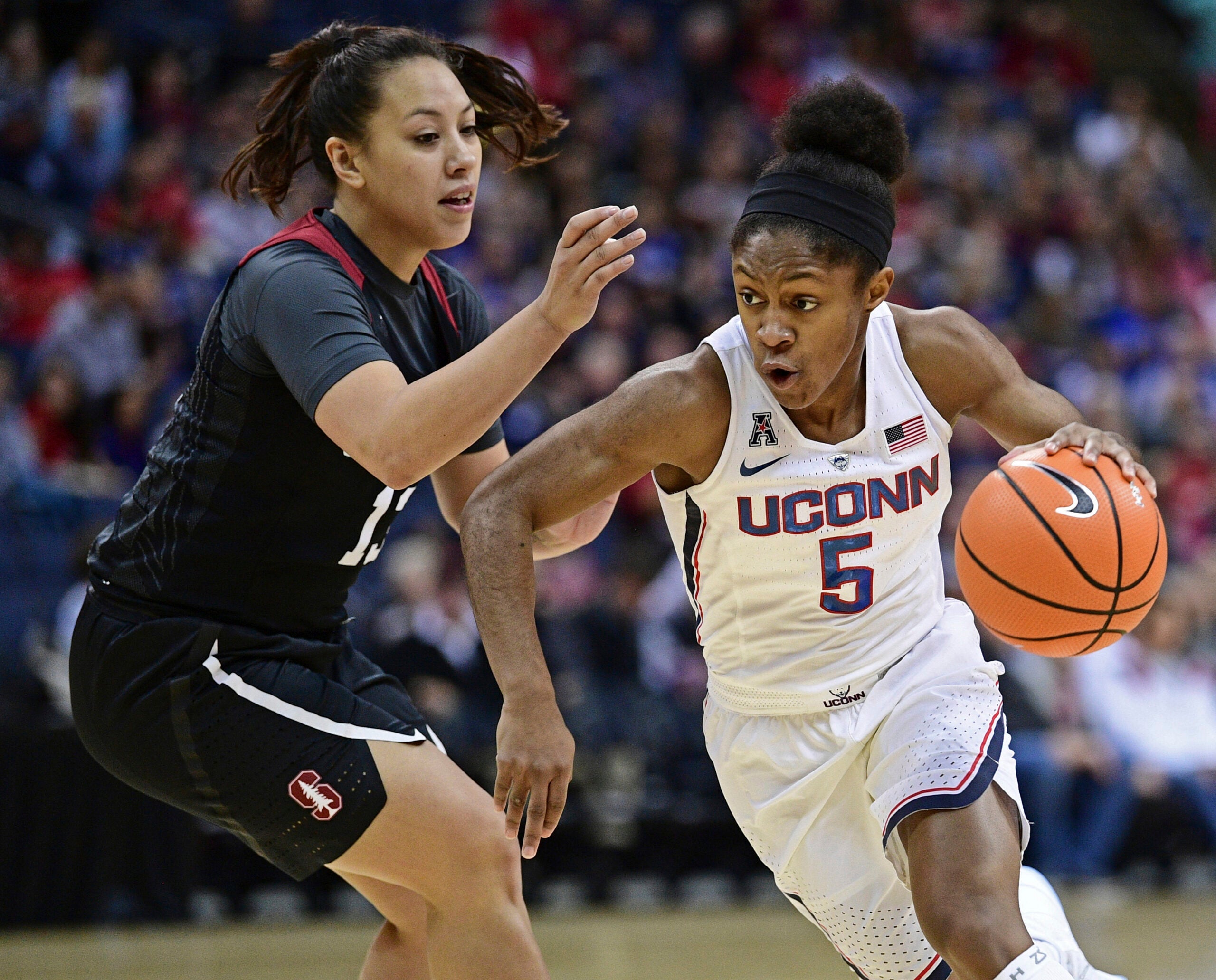 No. 1 UConn routs 10th-ranked Stanford 78-53
