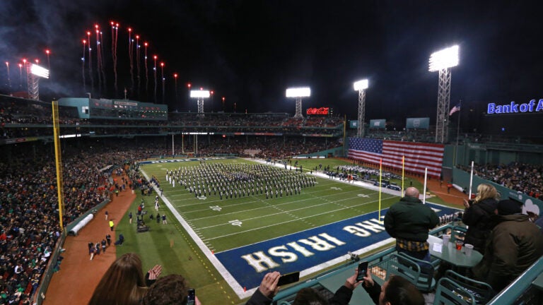 Your guide to football at Fenway Park