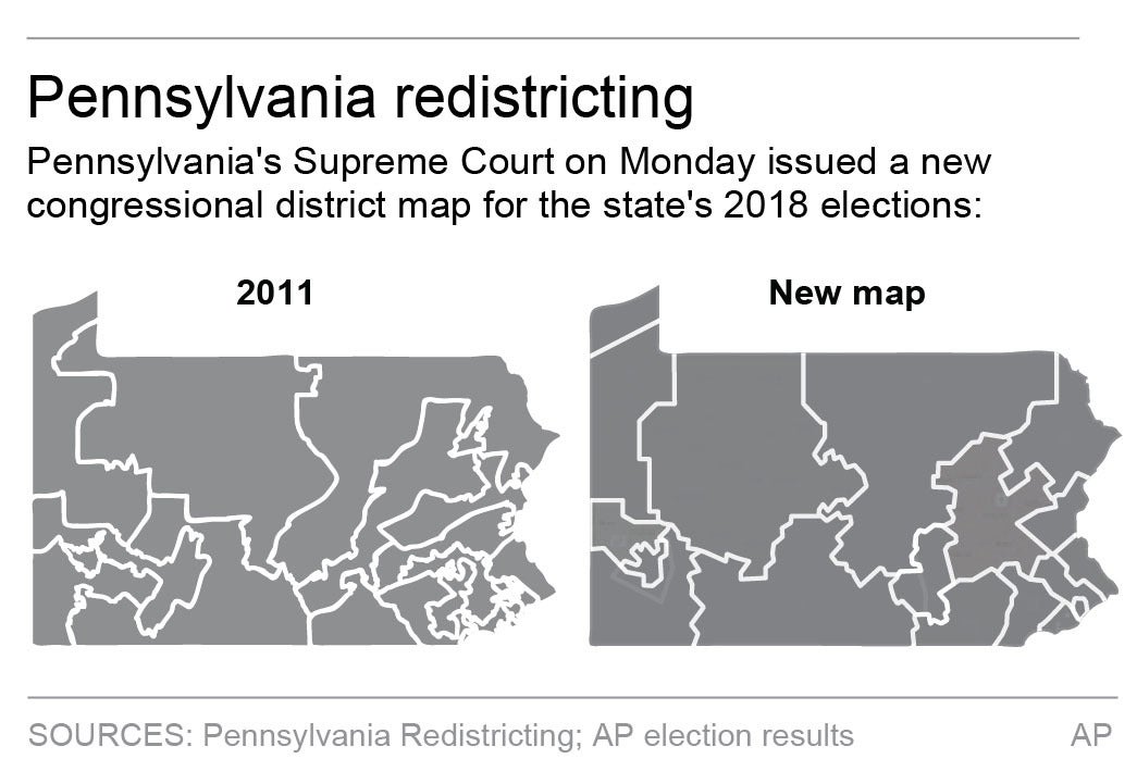 Pennsylvania's new congressional map could boost Democrats