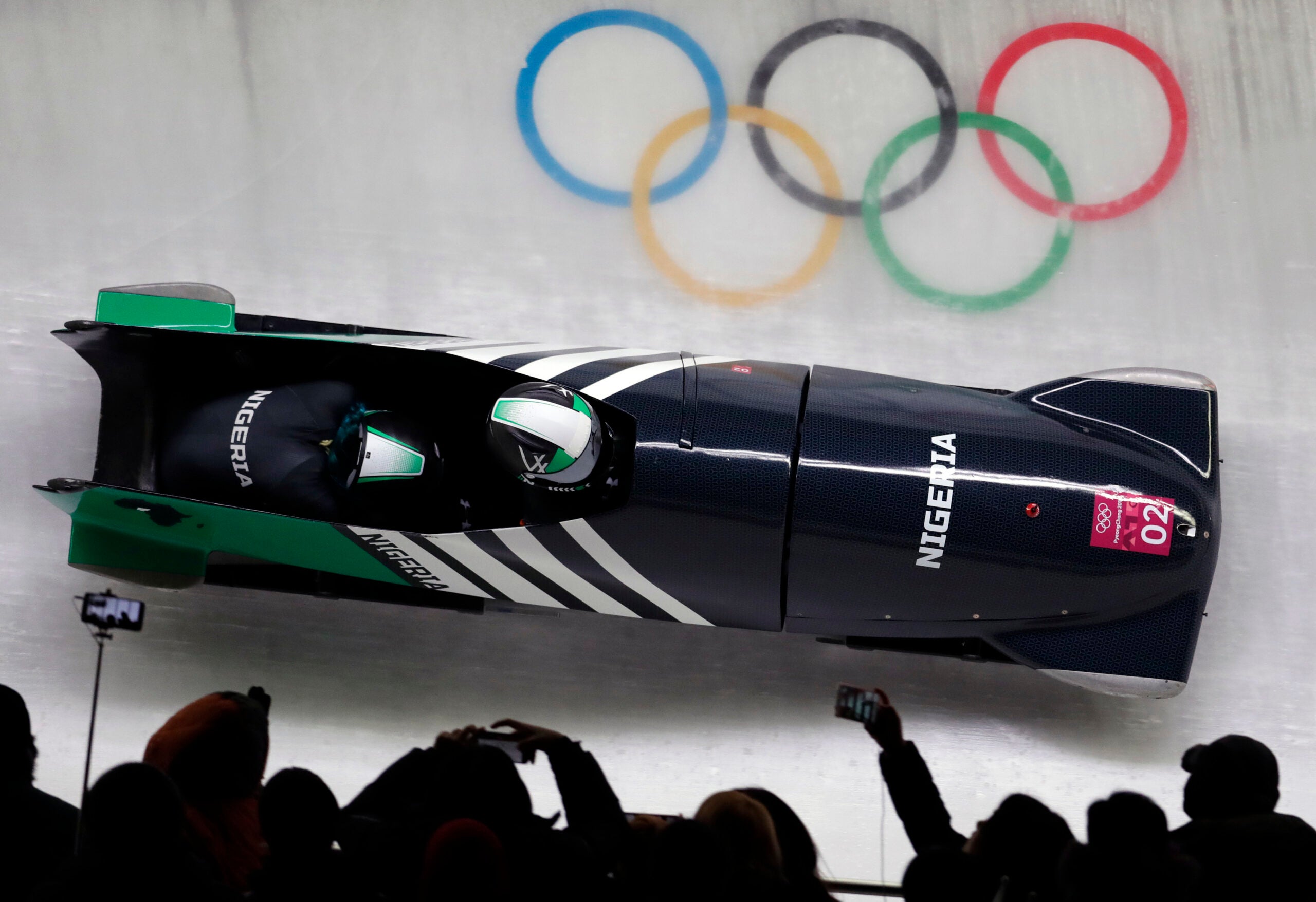 Nigeria savors its Olympic bobsled debut moment