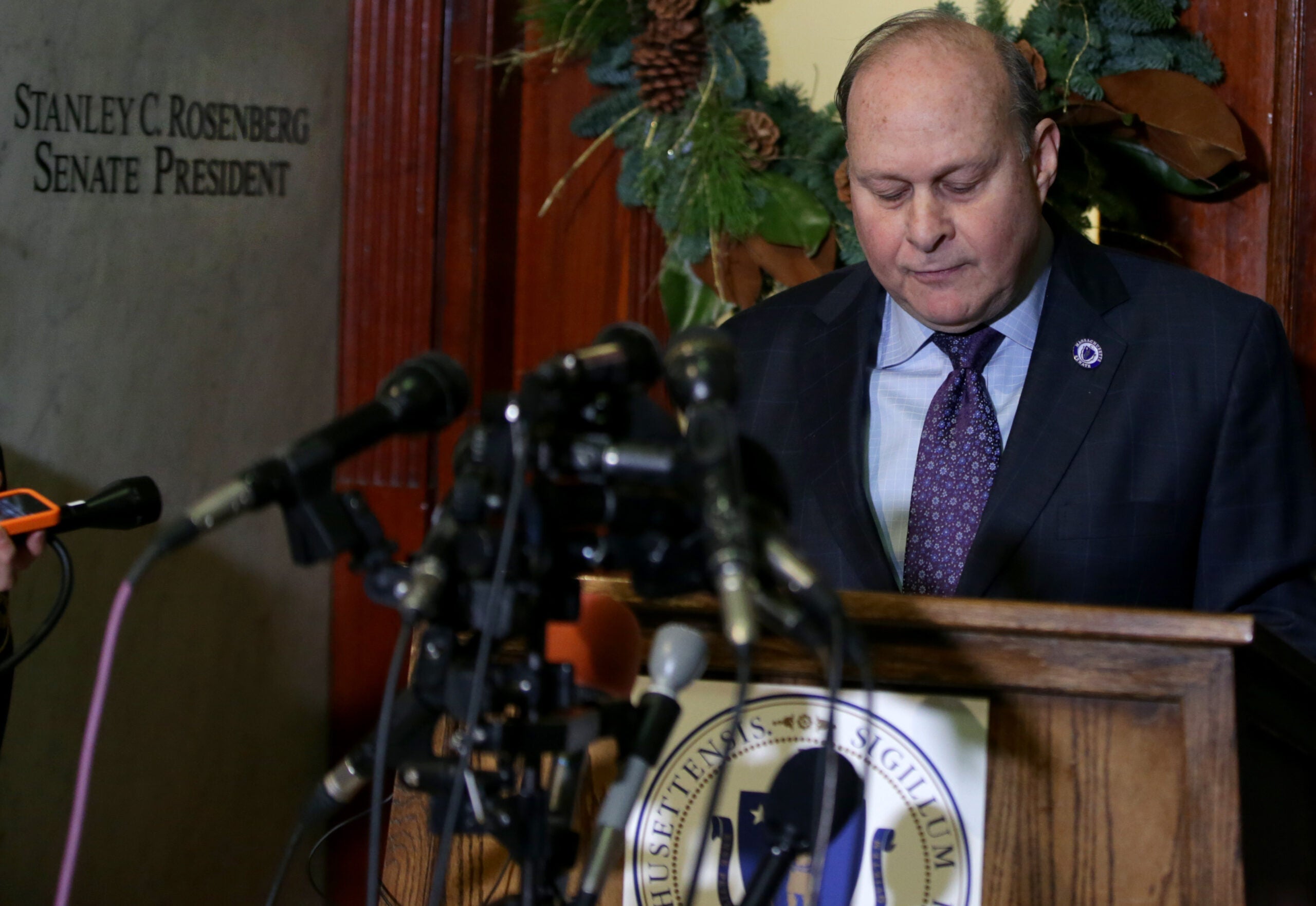 Charlie Baker troubled by reports on Stan Rosenberg