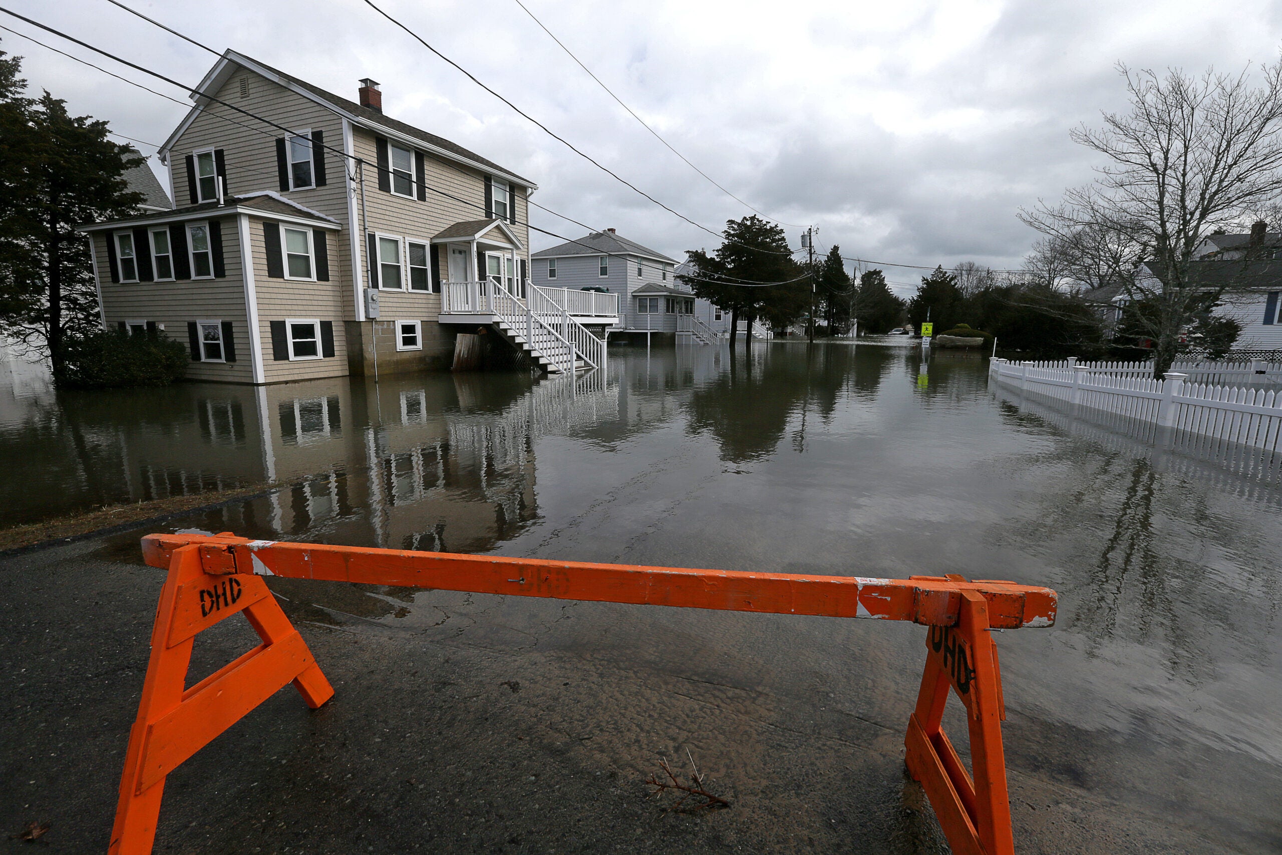 This South Shore neighborhood's been flooded for a week