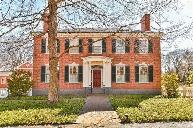 $16 million Brookline house modeled after historic Salem property
