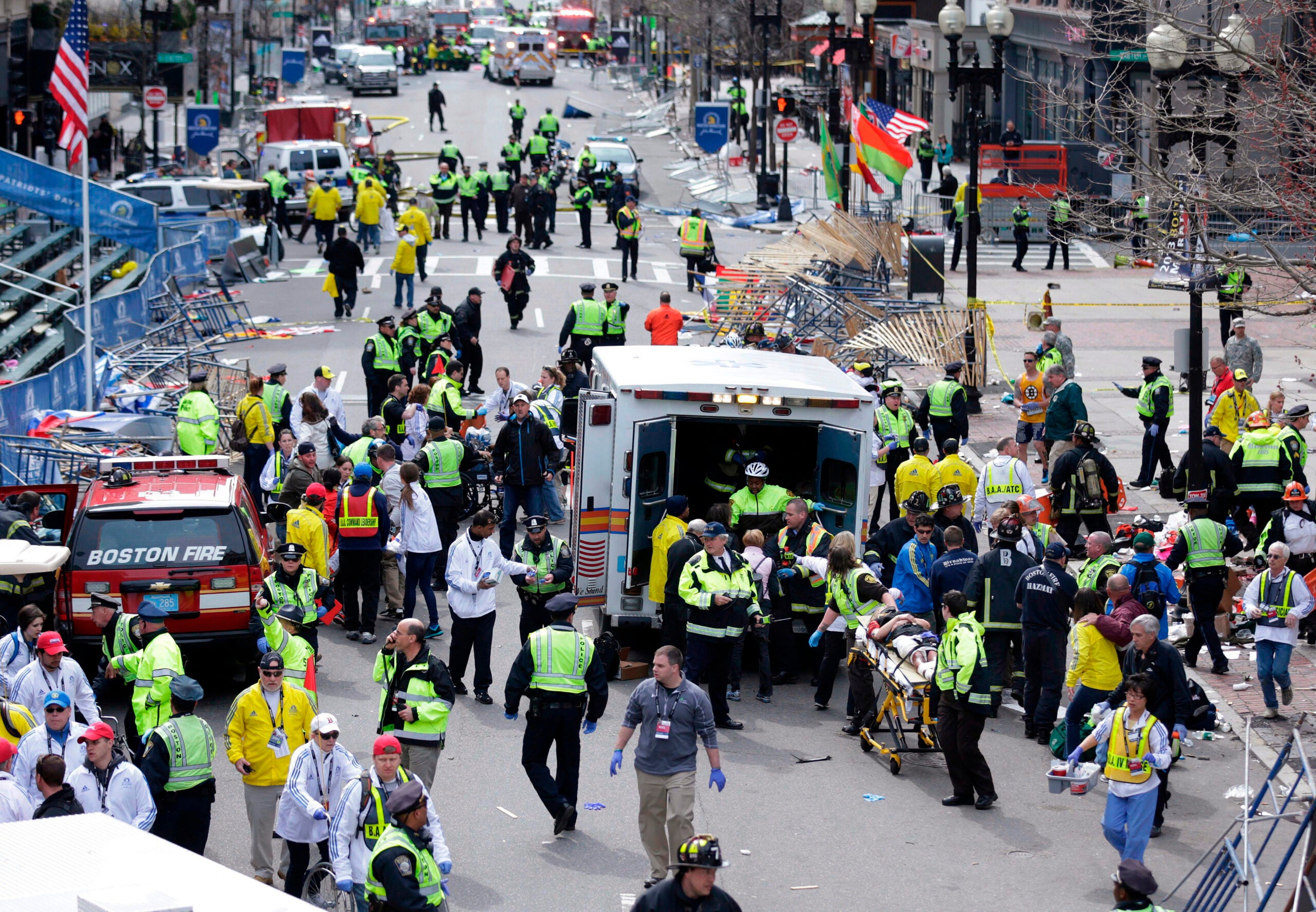 Key moments in the 2013 Boston Marathon bombing