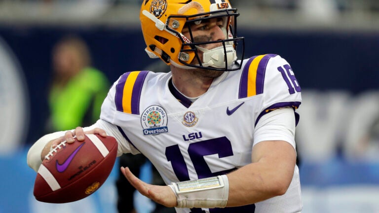 Meet Danny Etling, the Patriots' newest quarterback
