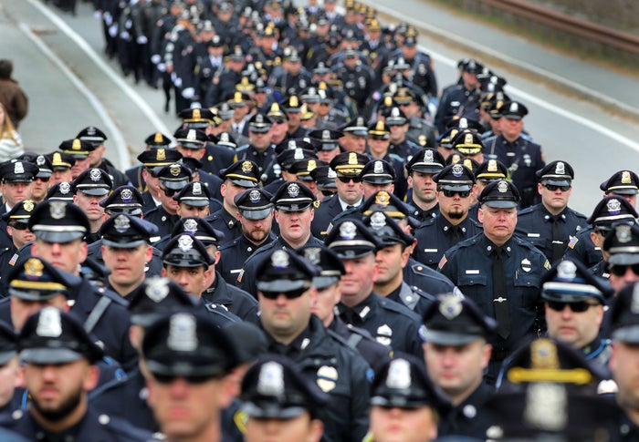 New statement from authorities details moments before shooting of Yarmouth officer