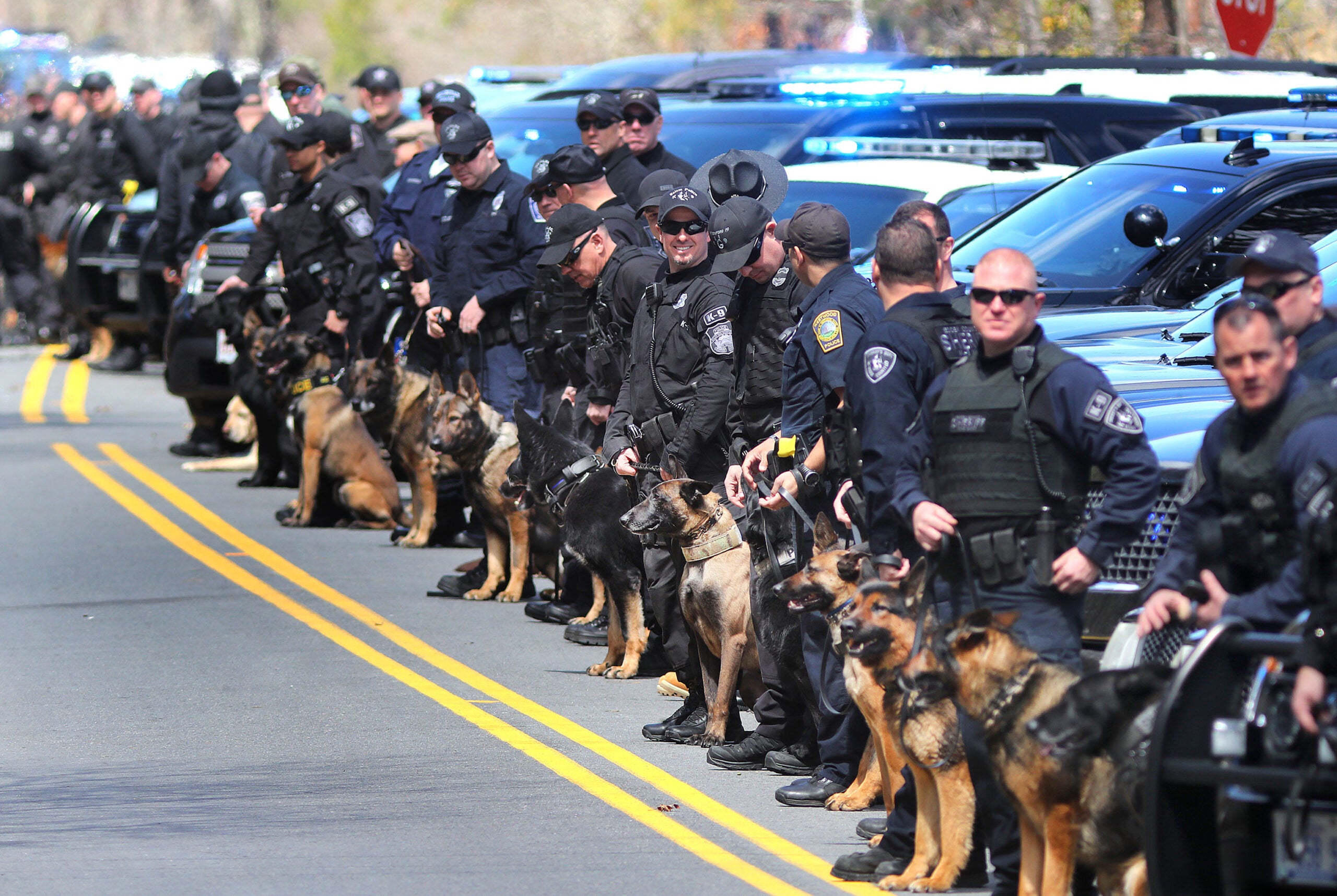 Here's how Yarmouth Officer Sean Gannon was remembered at his funeral service