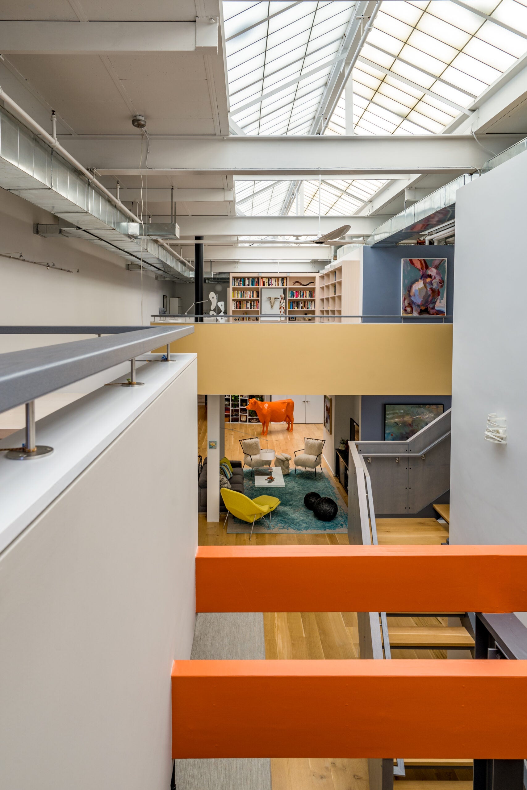 Architect Tom Huth turns loft space into a home full of art