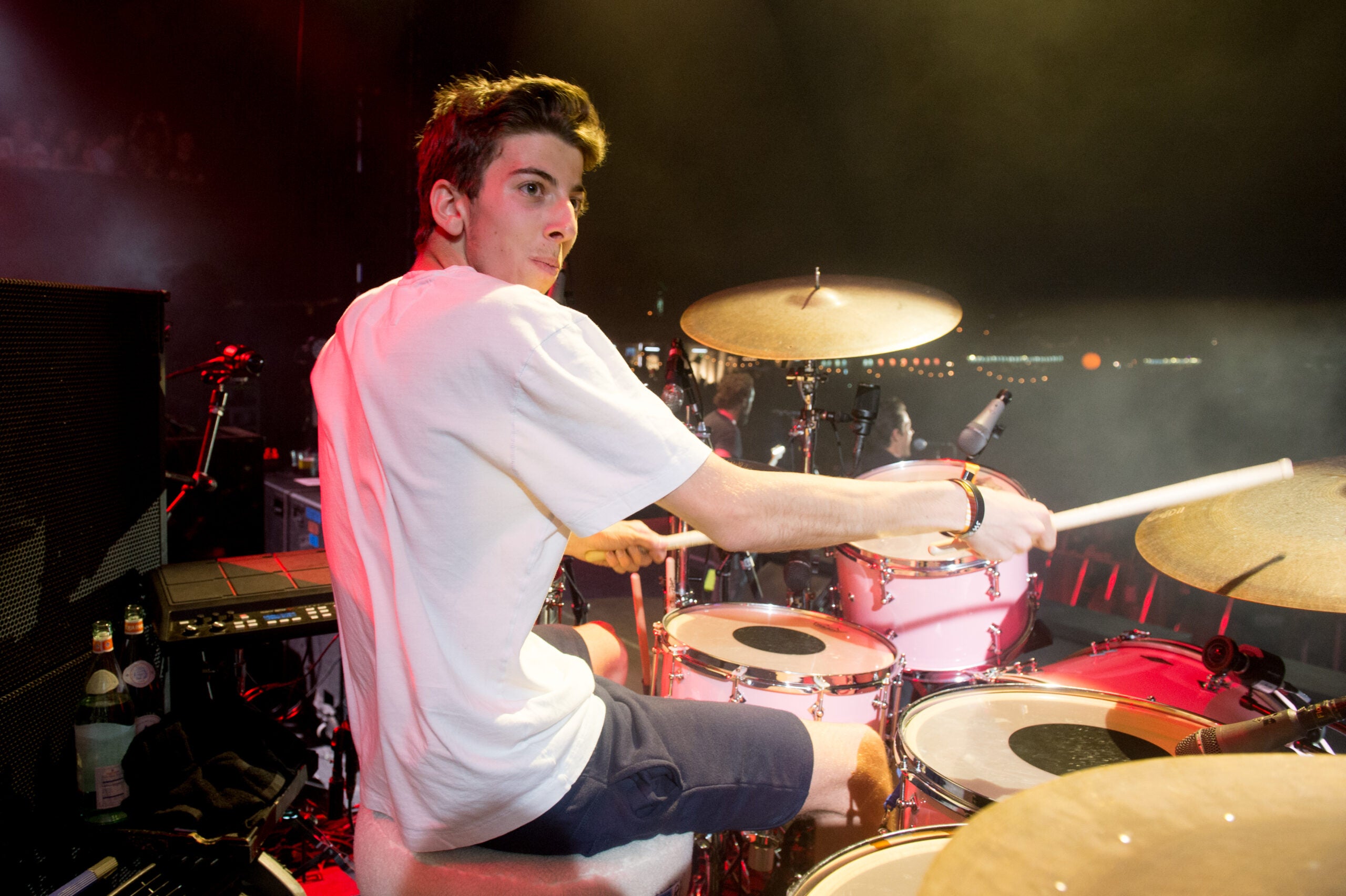 This local teen got to play drums with The Killers at Boston Calling