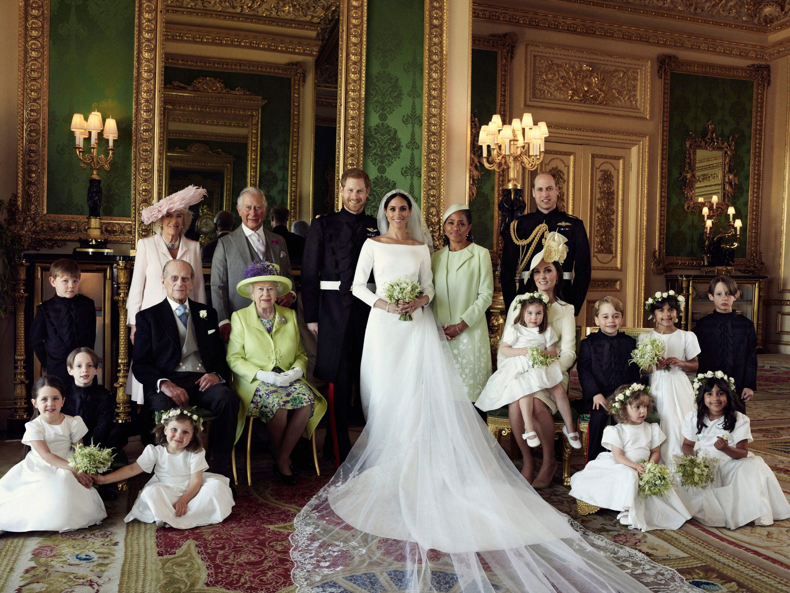 Photos: See the formal portraits from the royal wedding