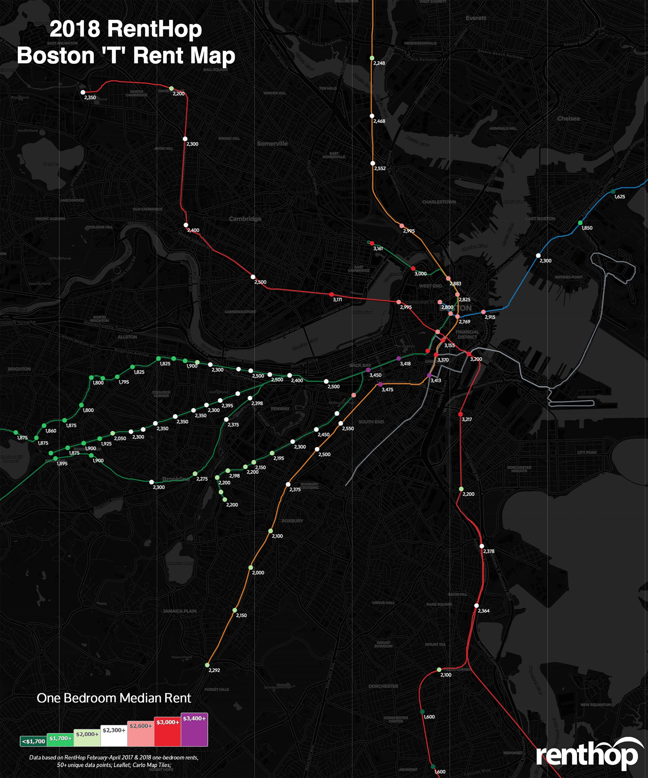 Moving one MBTA stop away could save you hundreds in rent