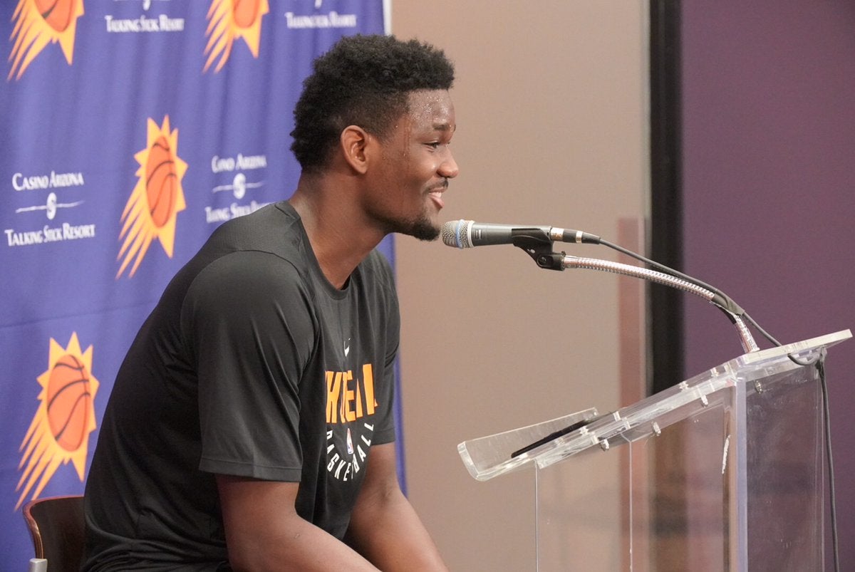 Deandre Ayton says he will only work out for the Suns because he knows ...